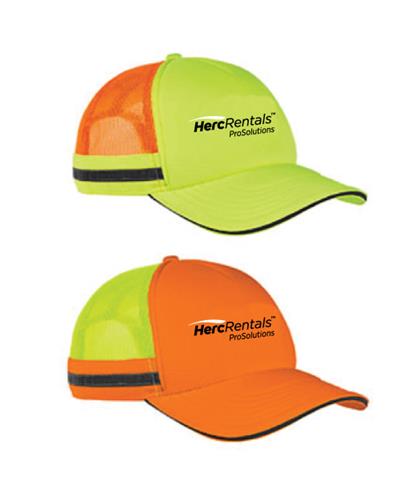 084) Herc Rentals Pro Solutions - High Vis Hat Product Details ...